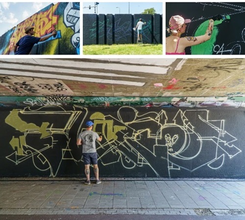 STEP IN THE ARENA 2023 – Graffiti jam in Eindhoven - Urban Art Shop Almere